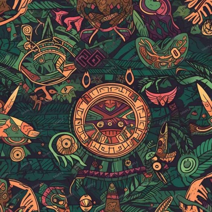 Aztec Jungle Theme – Pattern Crew