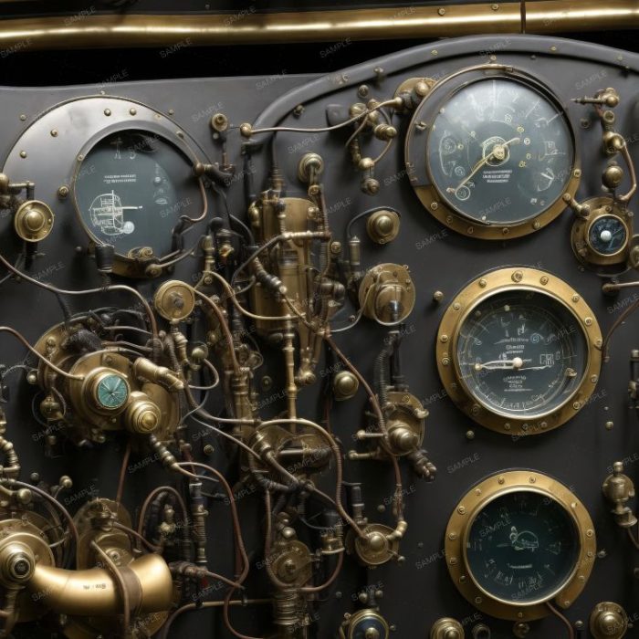Steampunk Control Panel 41 – Pattern Crew