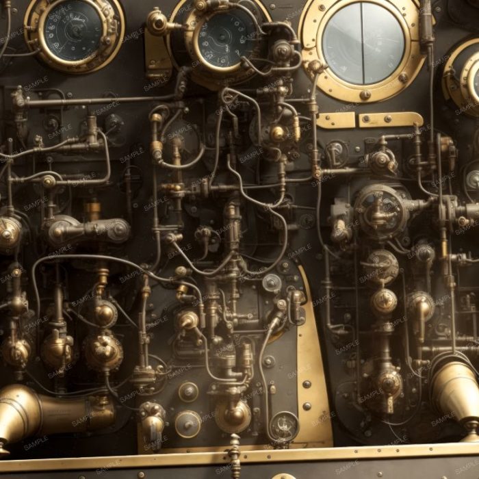 Steampunk Control Panel 43 – Pattern Crew