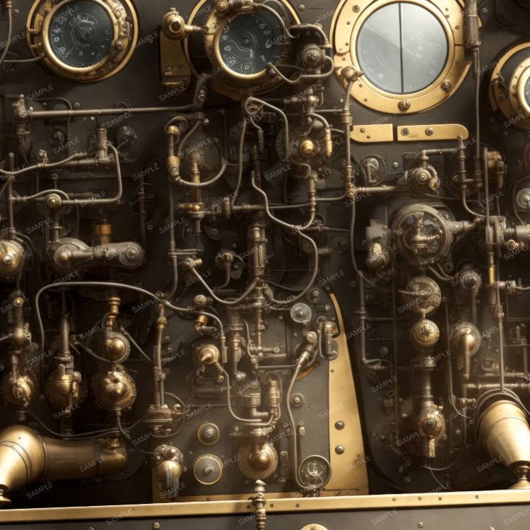 Steampunk Control Panel 43 – Pattern Crew