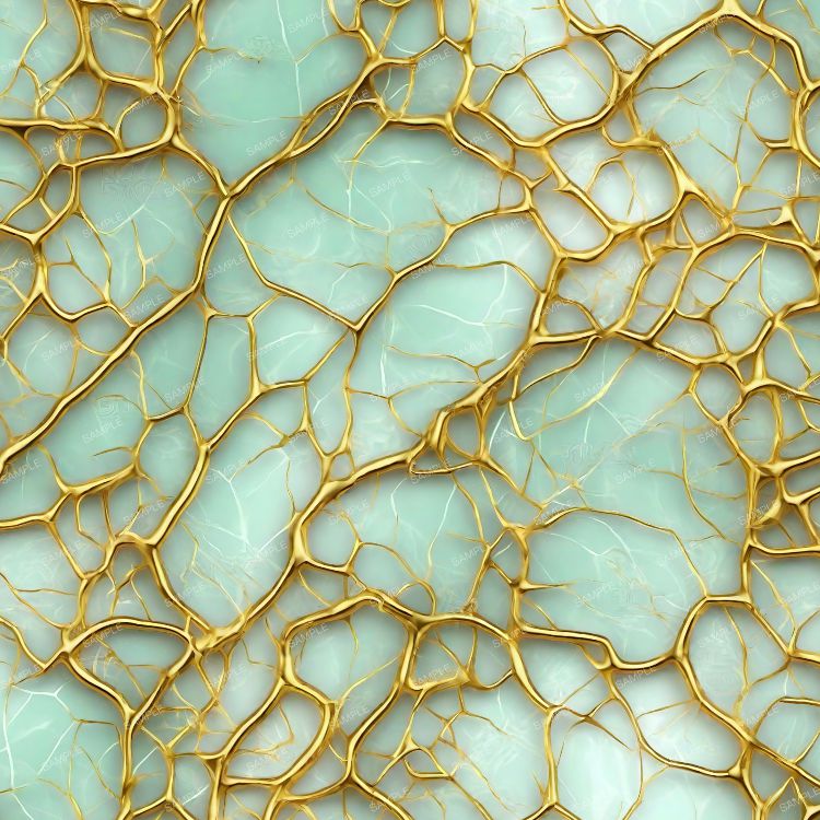 Gold Veins on Jade – Pattern Crew
