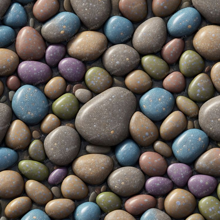 Colorful Riverstone Wall – Pattern Crew