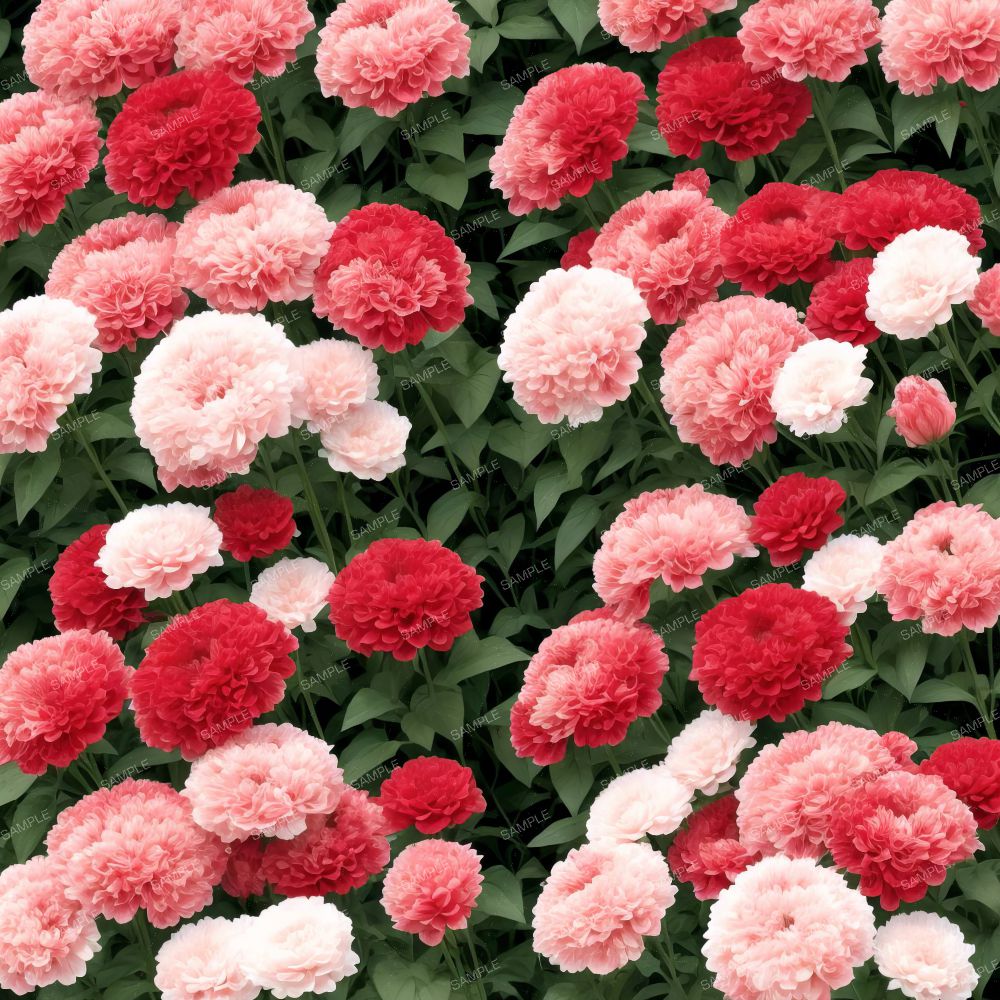 Red and Pink Peonies – Pattern Crew