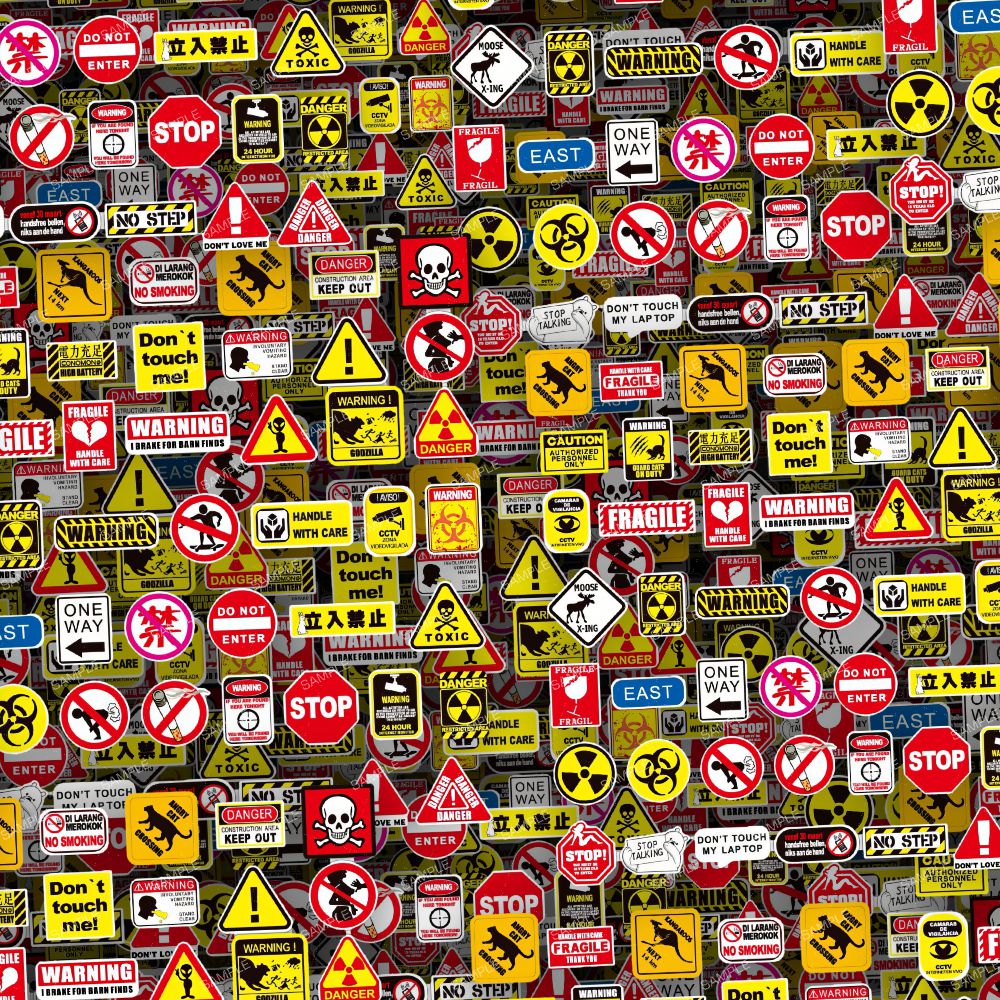 Hazard Stickers 23 – Pattern Crew