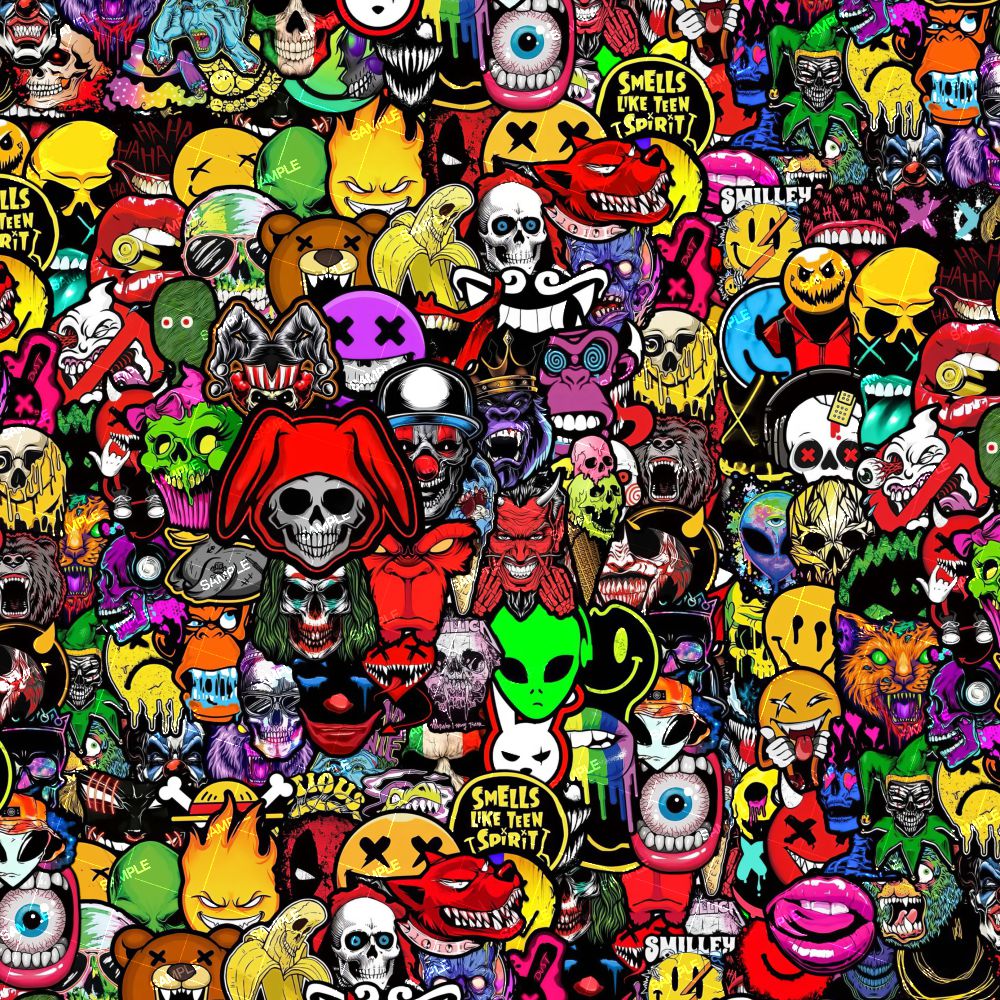 Ghouls Stickers – Pattern Crew