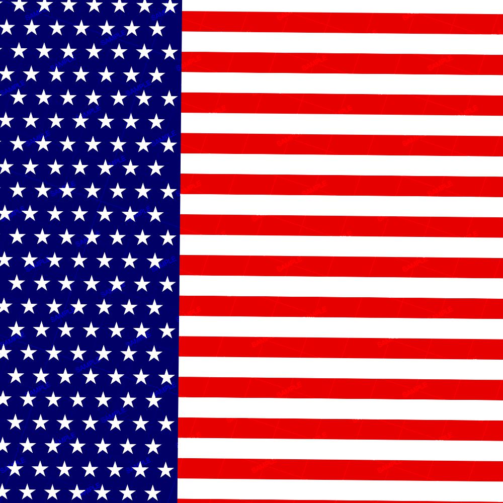 100cmx50cm US Flag – Pattern Crew