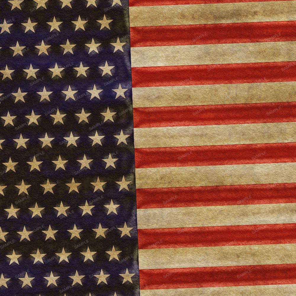 100cmx50cm US Flag Grunge Level 3 – Pattern Crew