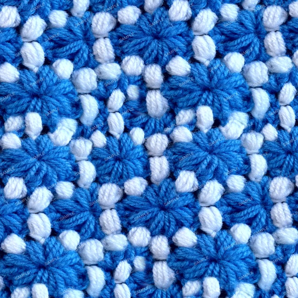 Blue Flower Crochet 22 – Pattern Crew
