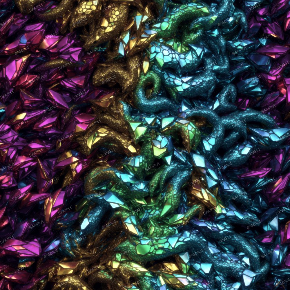 Iridescent Abstract – Pattern Crew