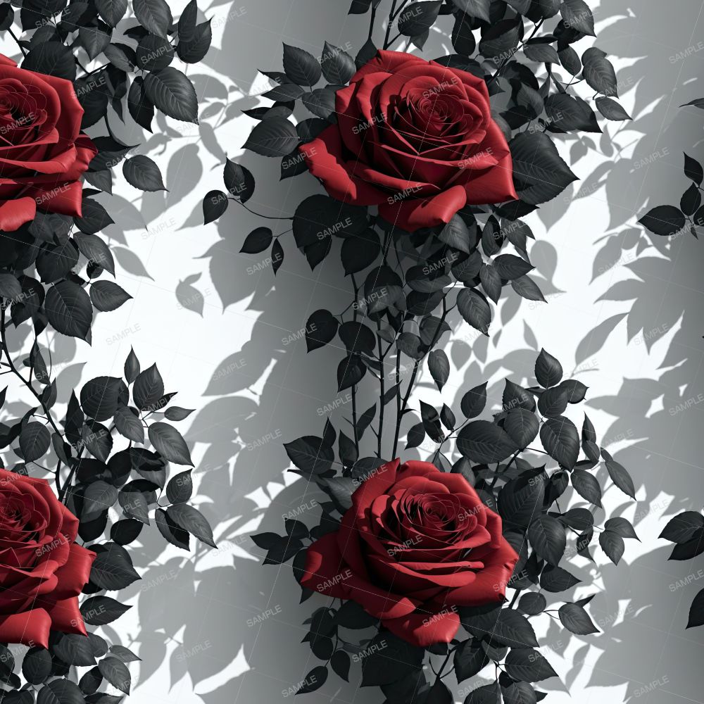 Gray and Red Roses 42 – Pattern Crew