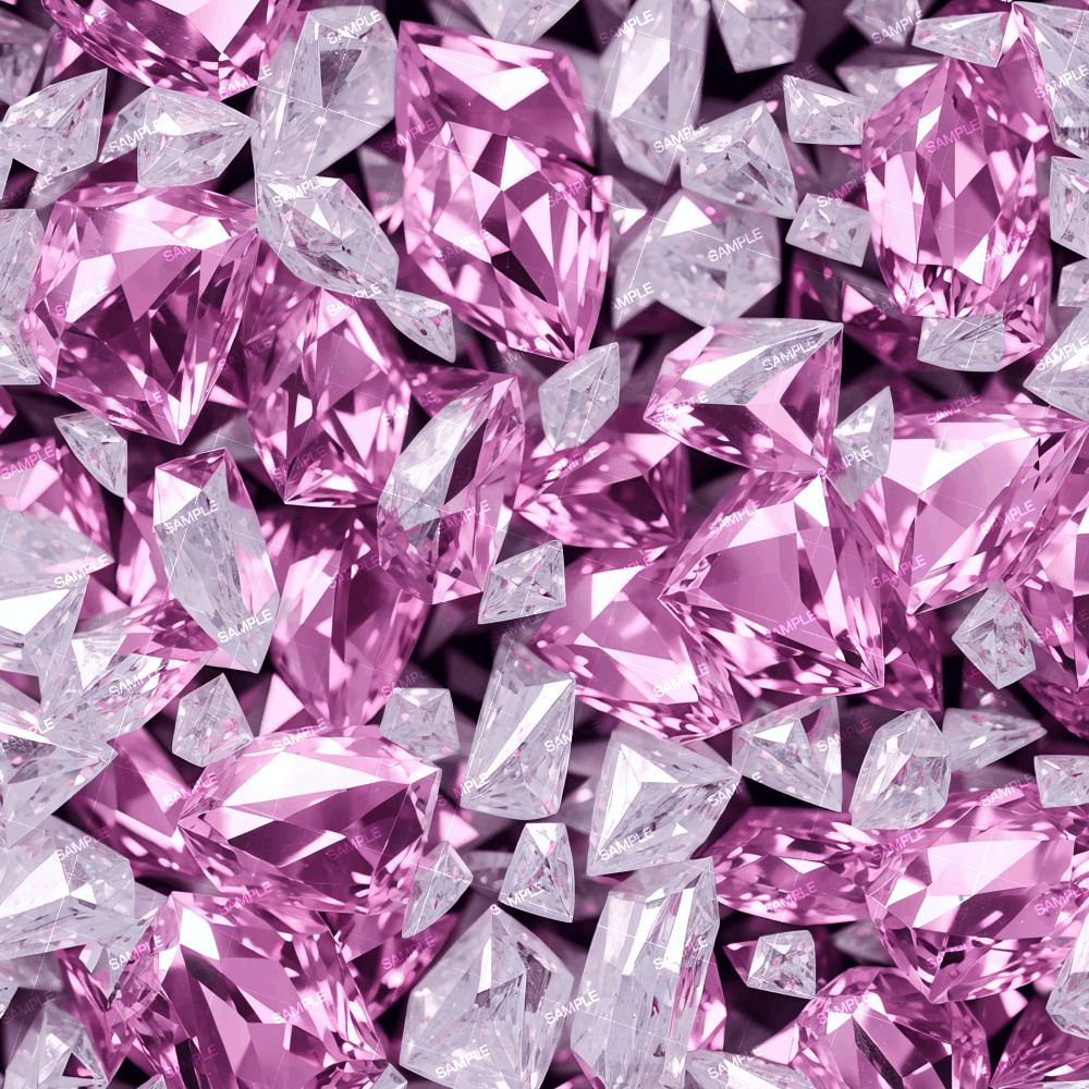 Pink and White Crystals – Pattern Crew
