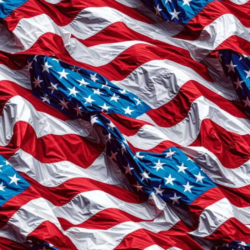US Satin Flag 43 – Pattern Crew
