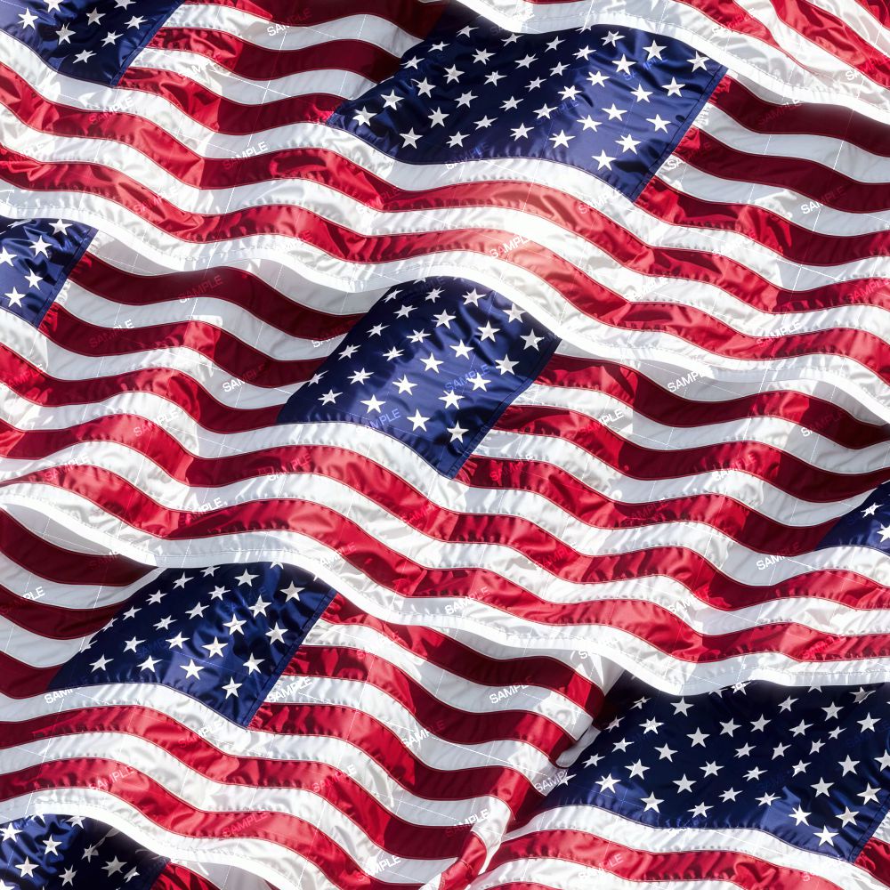 Waving Fabric US Flag – Pattern Crew