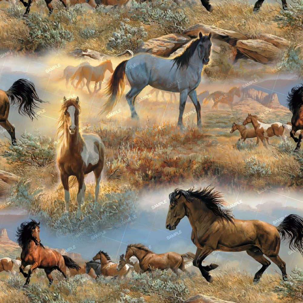 Wild Horses Painting – Pattern Crew