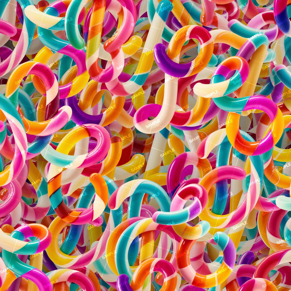 Colorful Candy Canes – Pattern Crew