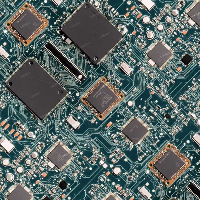 Integrated Circuit Board Teal – Pattern Crew