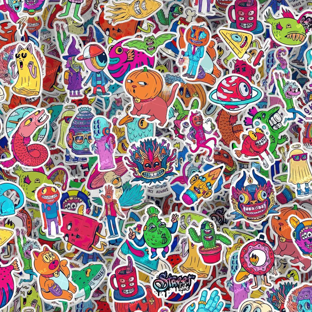 Monster Stickers – Pattern Crew