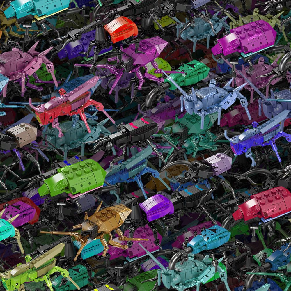 Block Toy Bugs – Pattern Crew