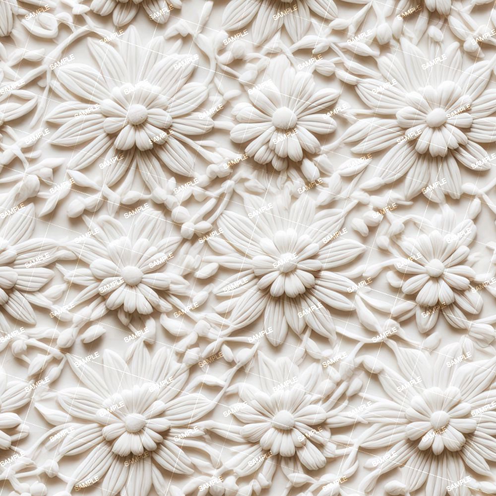 Plaster Wall Sculpture – Pattern Crew