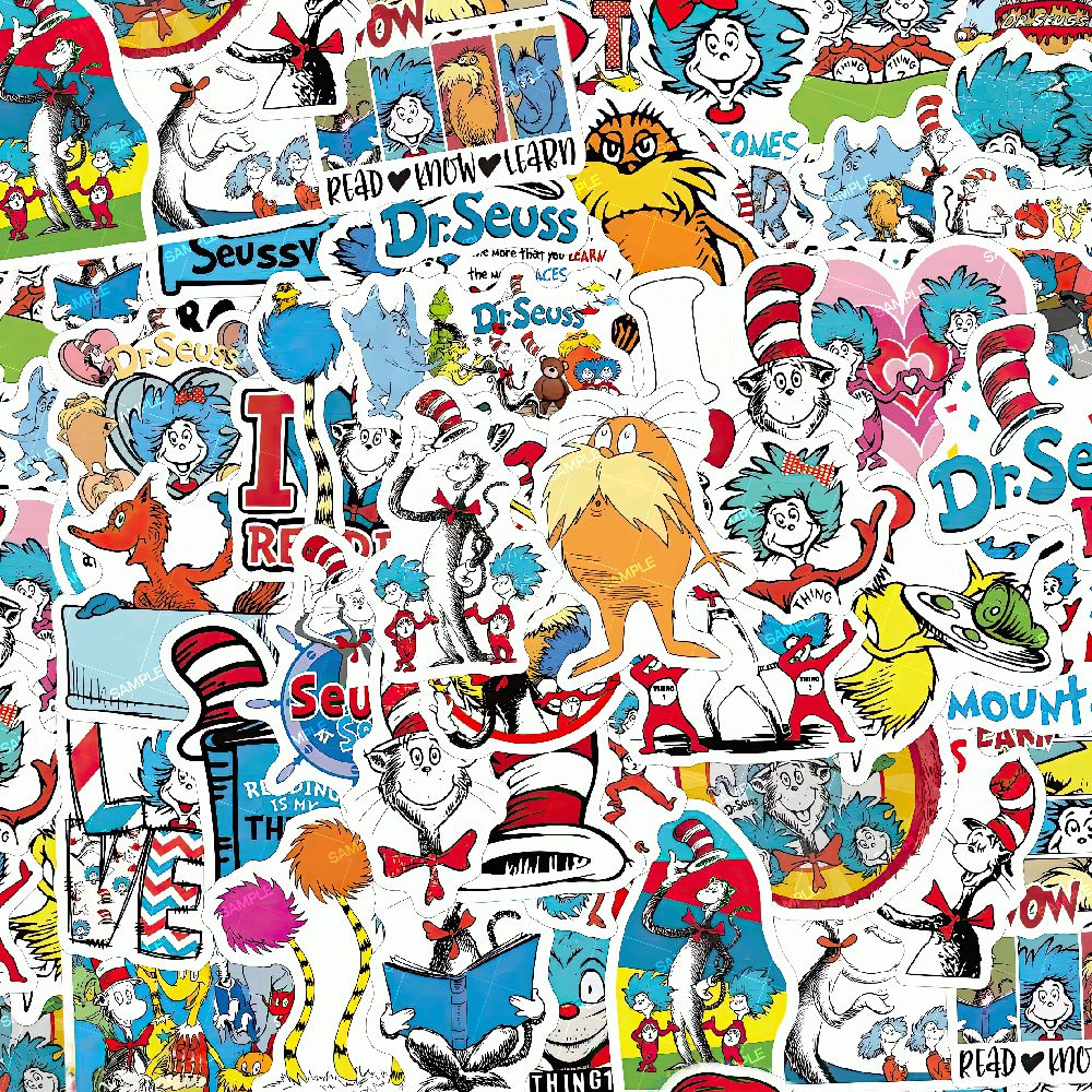 Dr Seuss Stickers – Pattern Crew