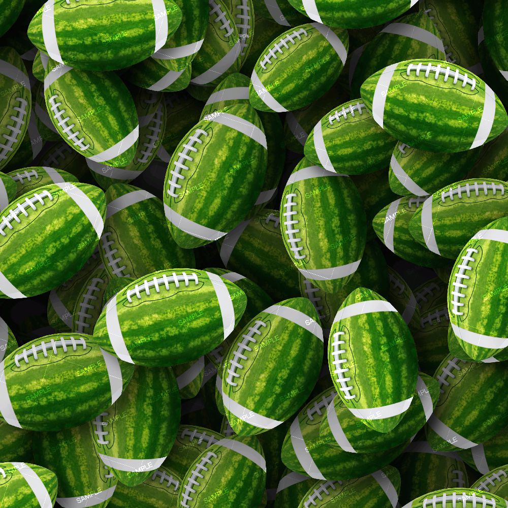 Watermelon Footballs – Pattern Crew