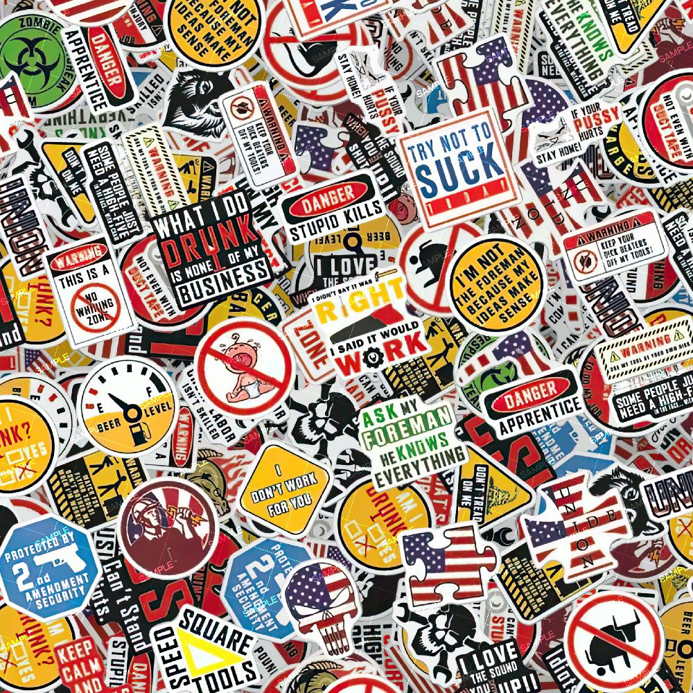 Construction Worker Sticker Bomb 24 – Pattern Crew