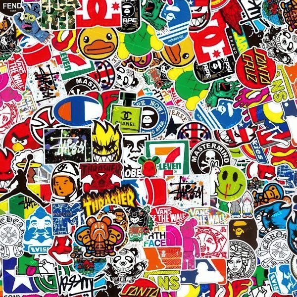 Logos Sticker Bomb 22 – Pattern Crew