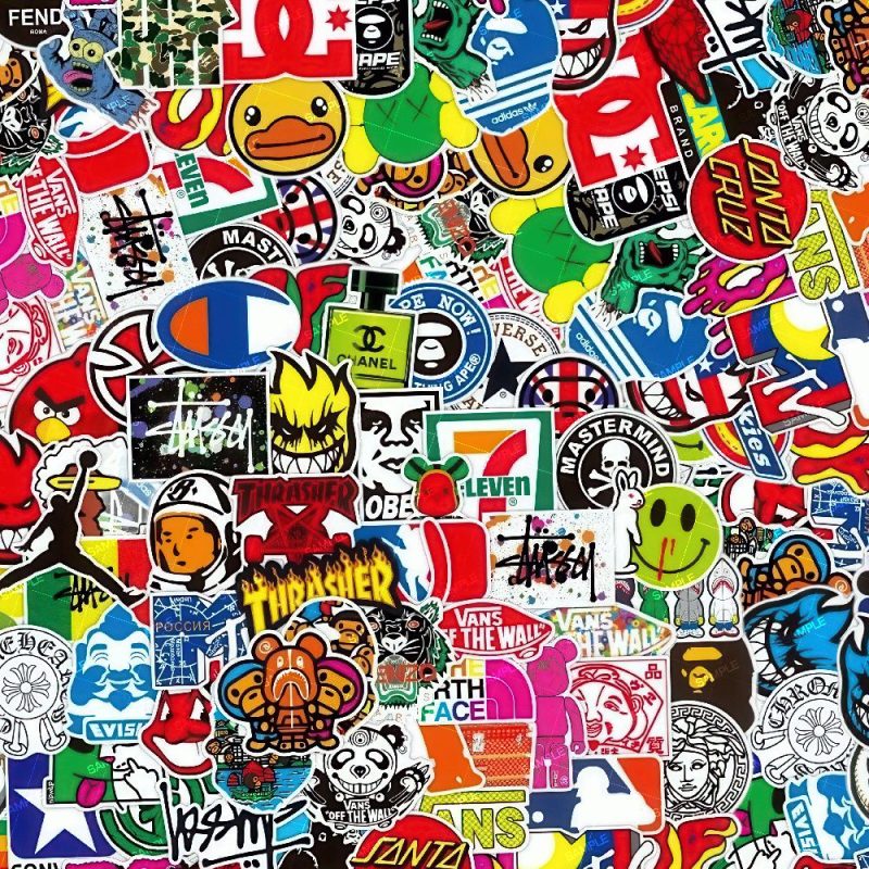 Logos Sticker Bomb 22 – Pattern Crew