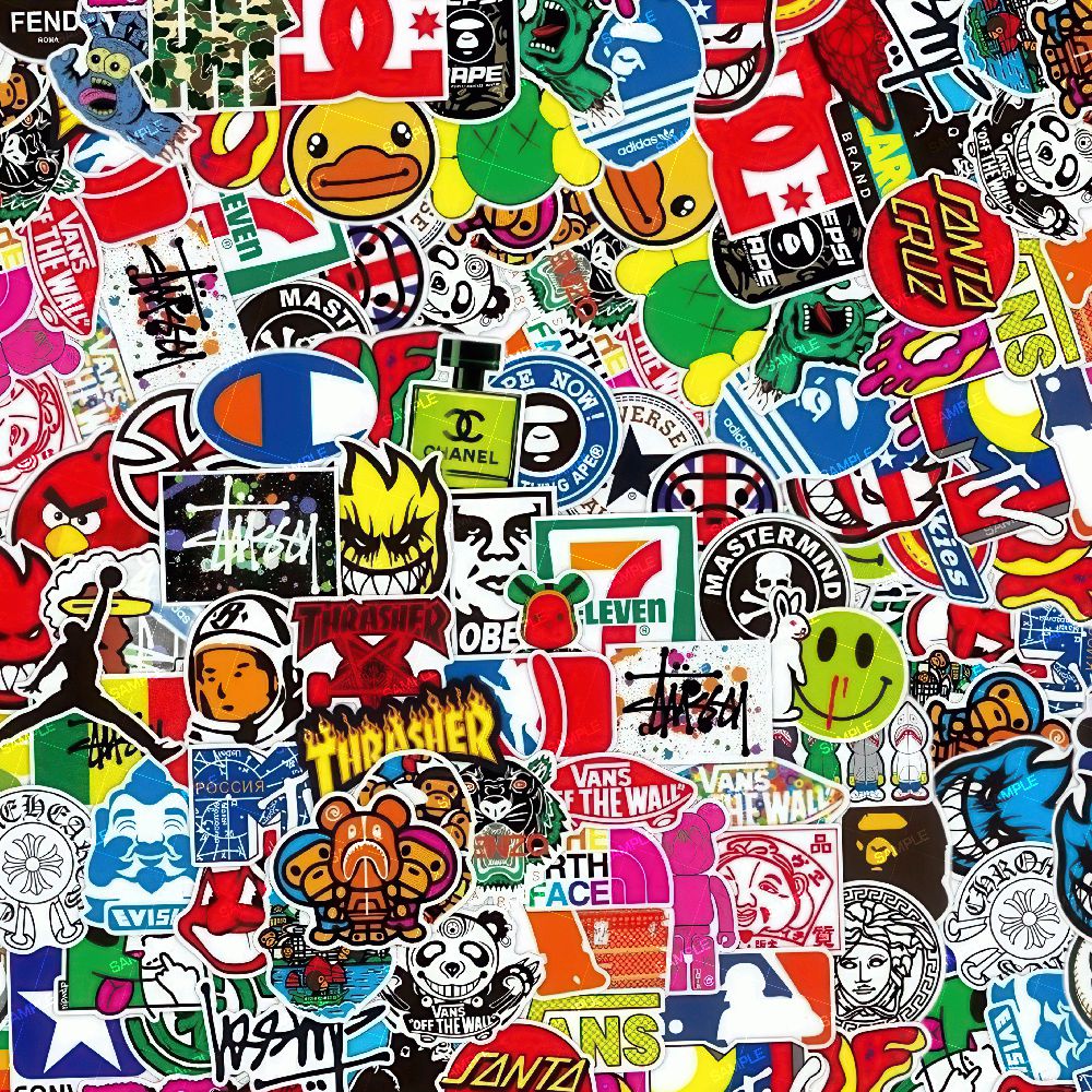 Logos Sticker Bomb 22 – Pattern Crew