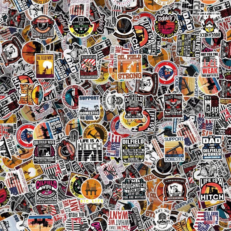 Roughneck Oil Field Sticker Bomb – Pattern Crew