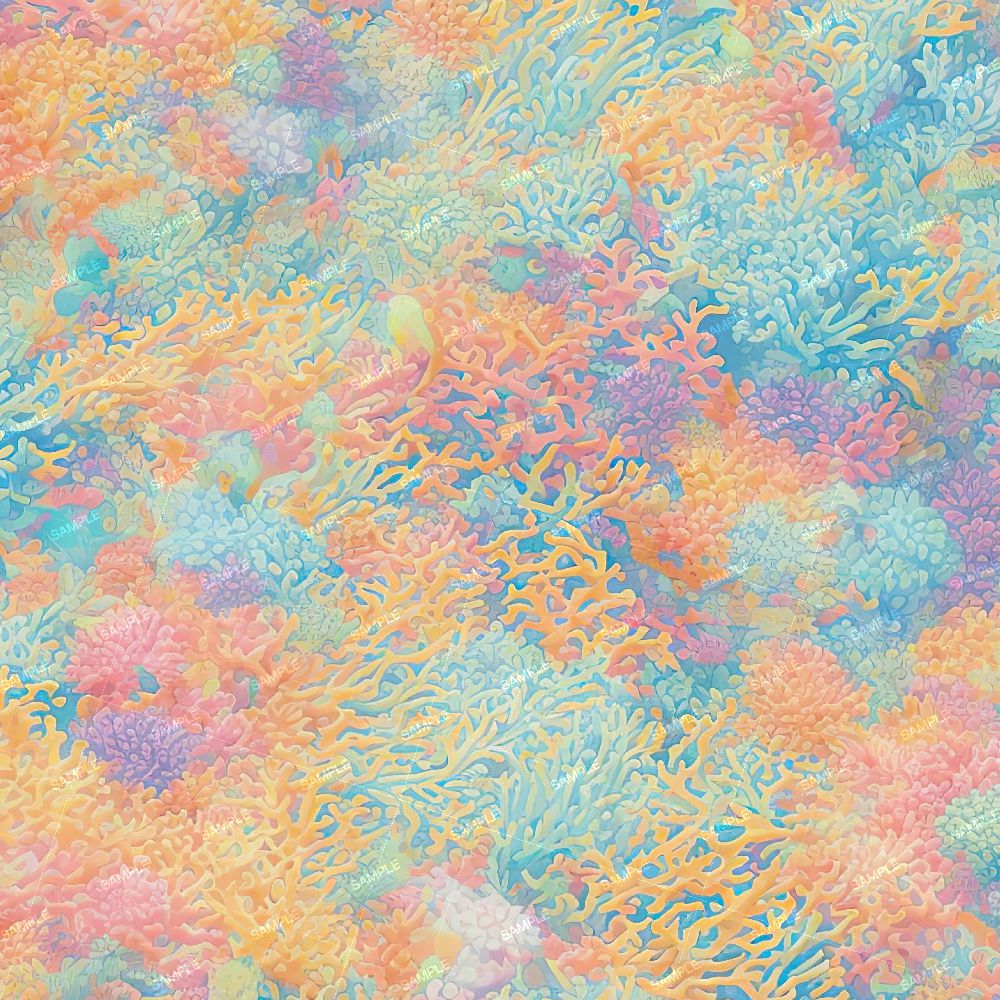 Pastel Coral Reef – Pattern Crew