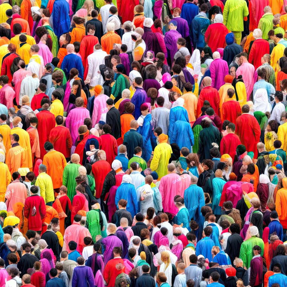 Colorful Crowd – Pattern Crew