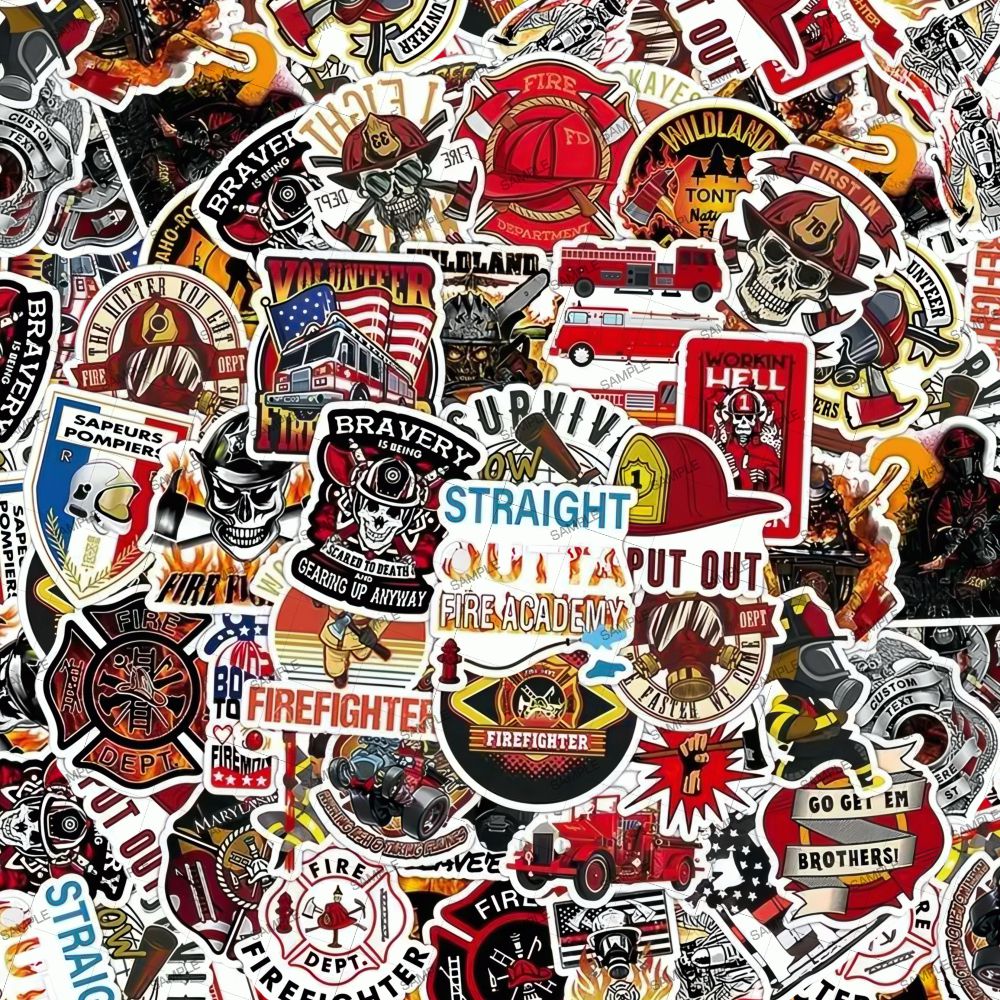 Fire Fighter Sticker Bomb – Pattern Crew