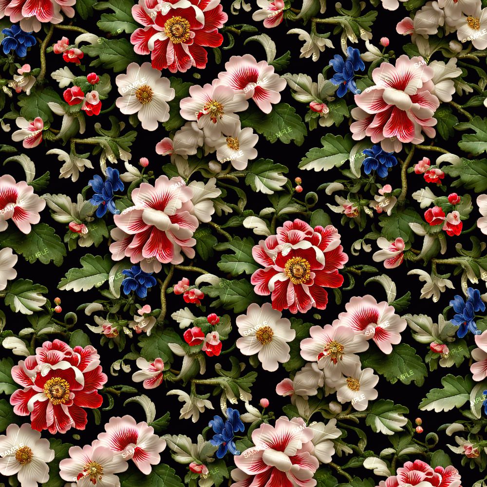 Traditional English Wallpaper Pattern 42 – Pattern Crew