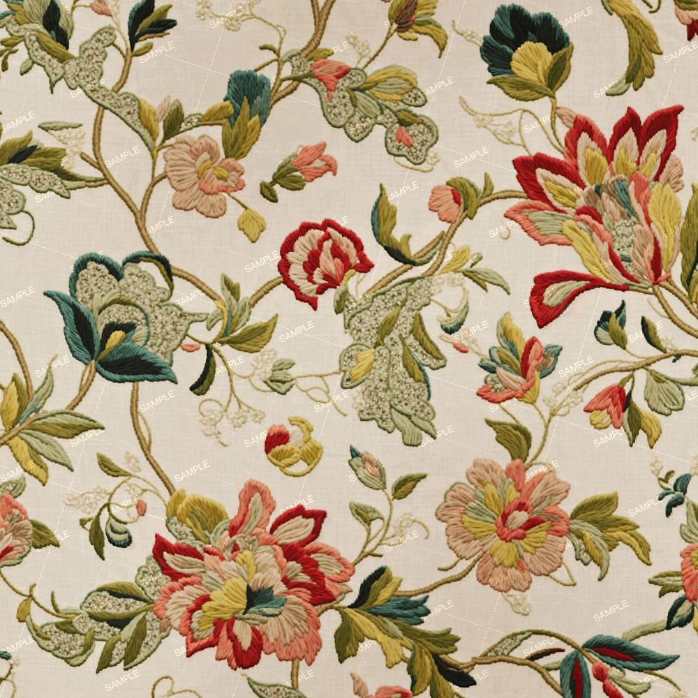 Embroidered Victorian Tapestry 42 – Pattern Crew