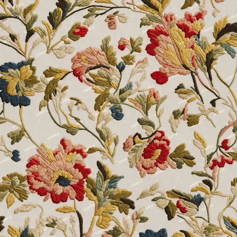 Embroidered Victorian Tapestry 43 – Pattern Crew