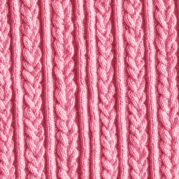 Pink Knit Pattern – Pattern Crew