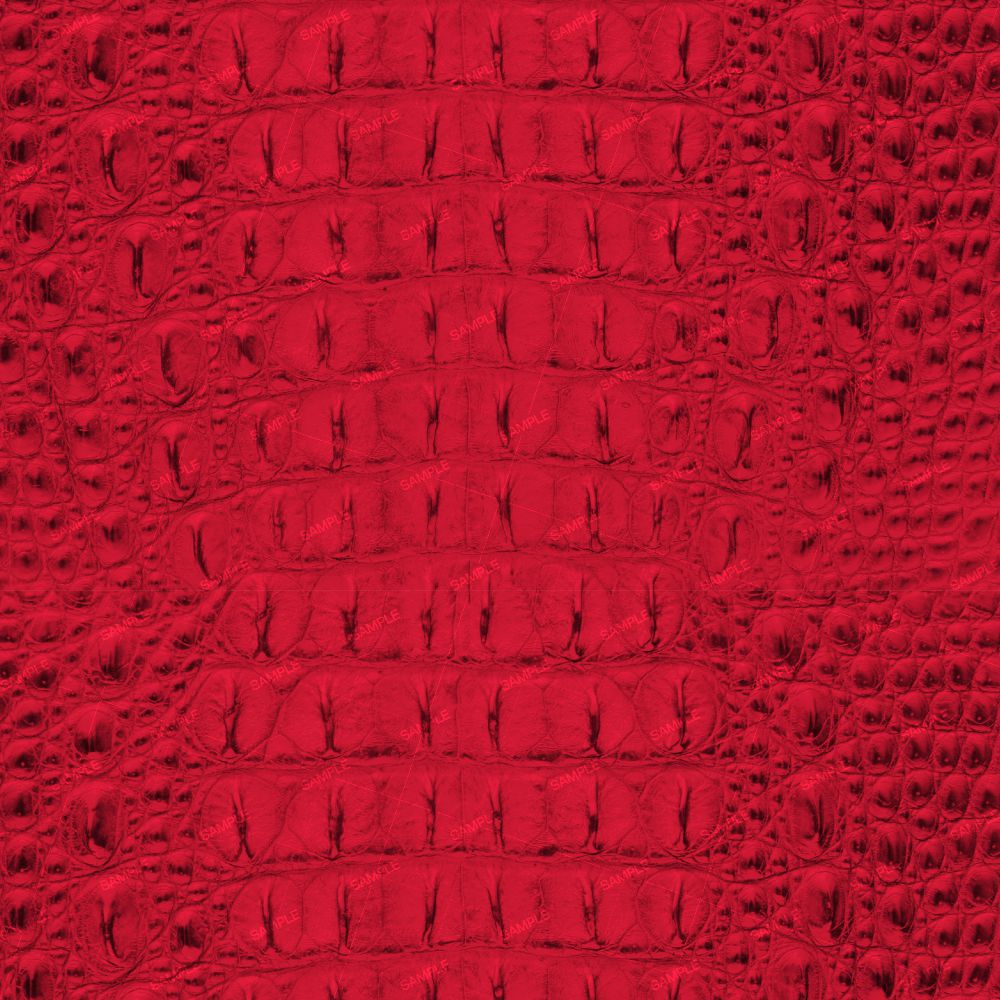 Alligator Leather Red – Pattern Crew
