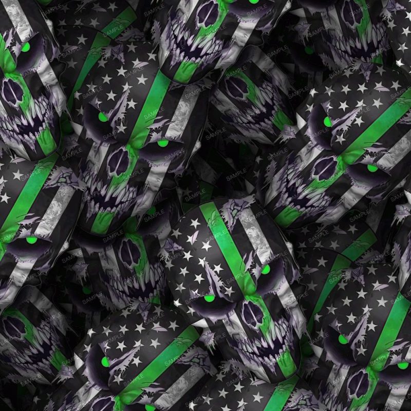 Thin Green Line Skulls 24 – Pattern Crew