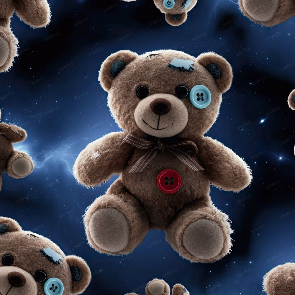 Raggedy Teddy Bears in Space – Pattern Crew