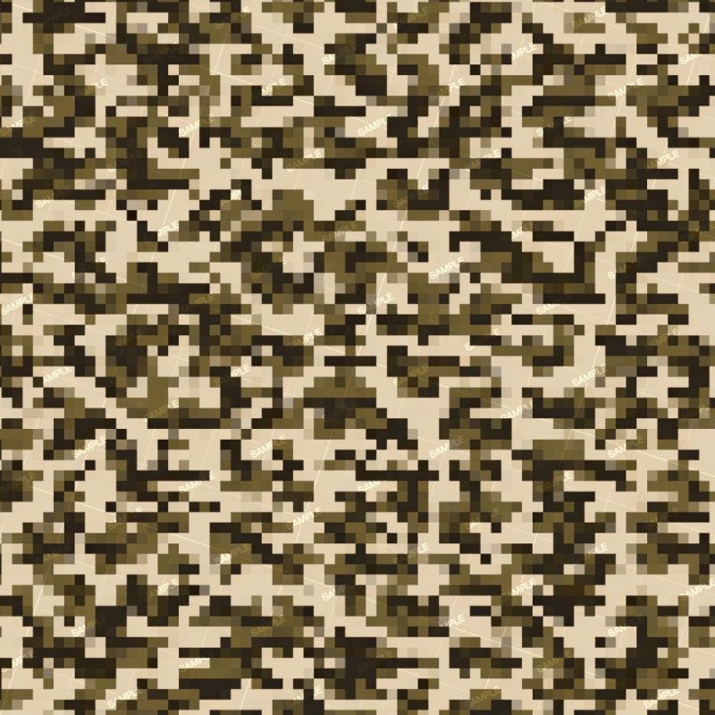Digital Desert Camouflage 45 – Pattern Crew