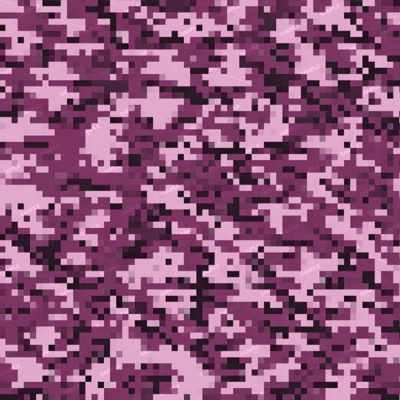 Purple Digital Camouflage – Pattern Crew