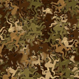 Barrel of Monkeys Camouflage – Pattern Crew