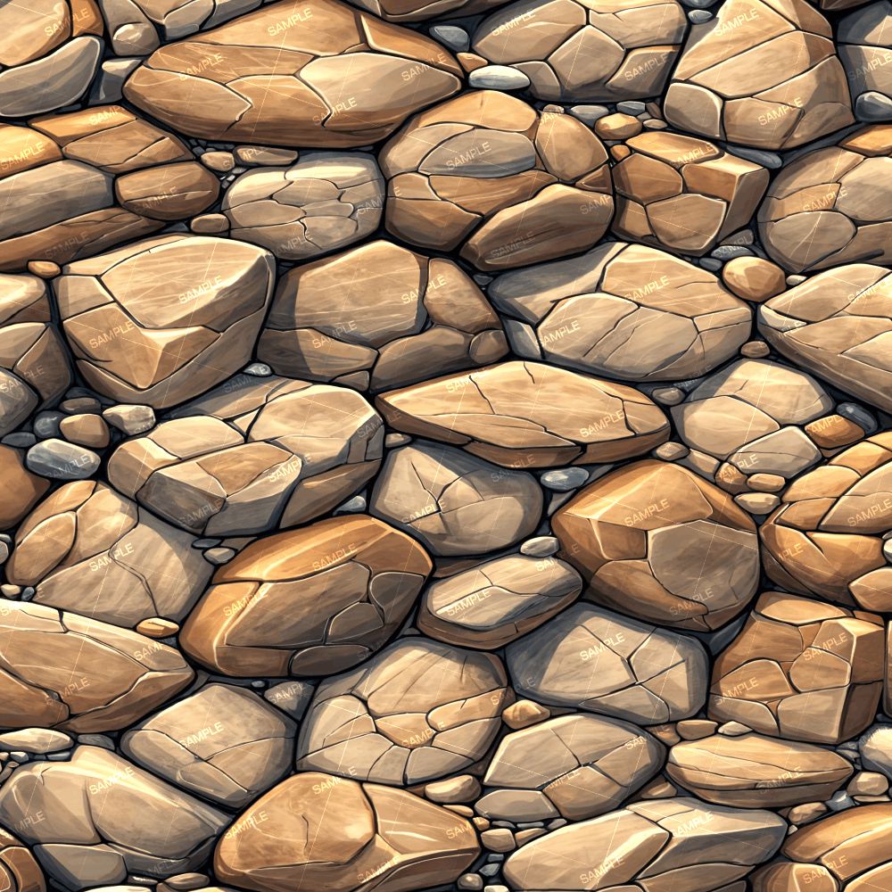 Cartoon Rock Wall 43 – Pattern Crew