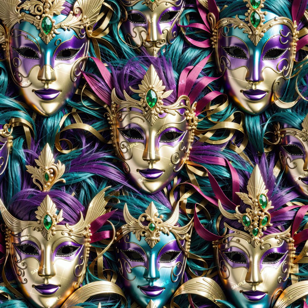 Mardi Gras Masks 34 – Pattern Crew
