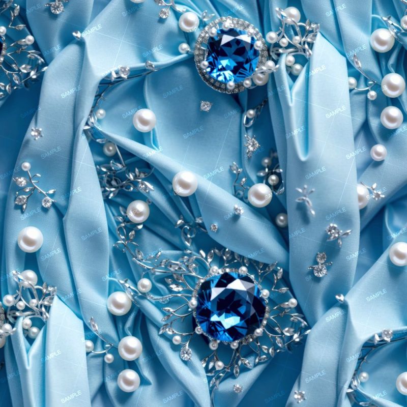 Azure Diamonds and Pearls – Pattern Crew