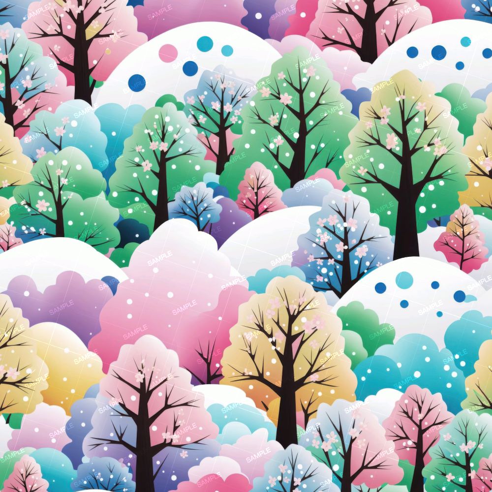 Spring Color Trees – Pattern Crew