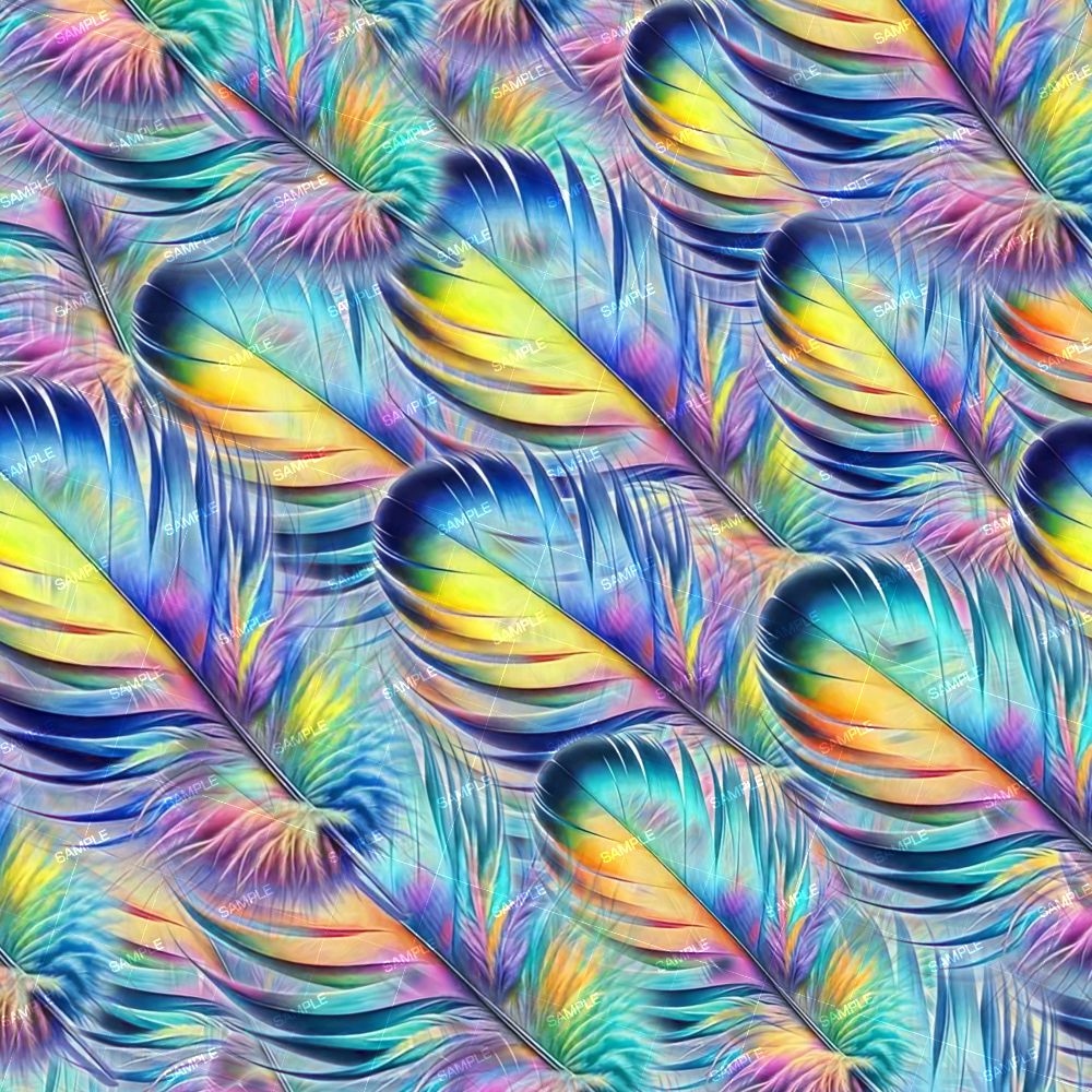 Colored Feathers – Pattern Crew
