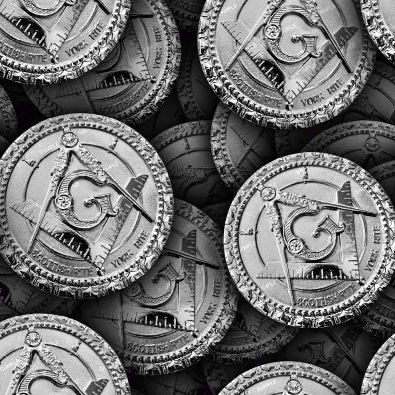 Silver Masonic Emblem – Pattern Crew