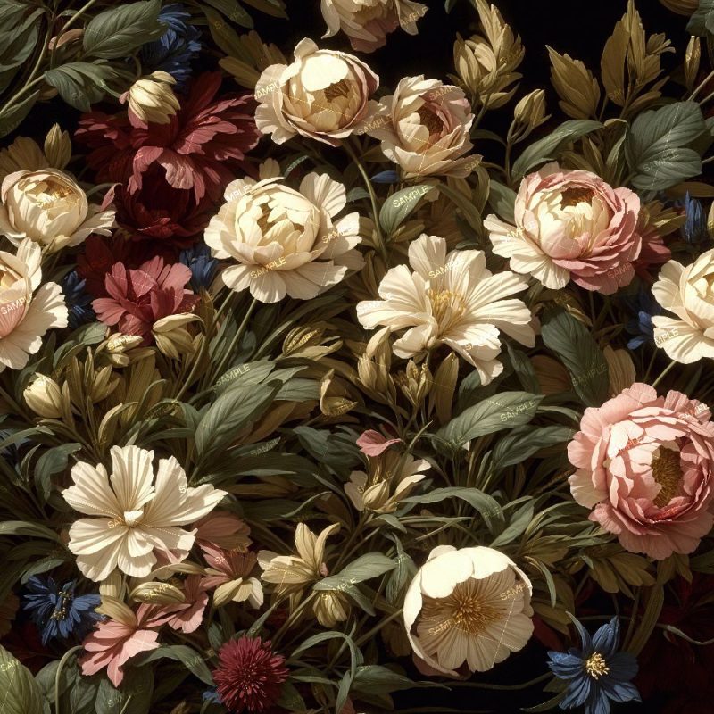 Gothic Victorian Flowers – Pattern Crew
